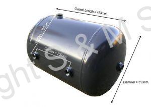 1778889 SCANIA Air Tank 30 Litres 4 ports - S & M Springs