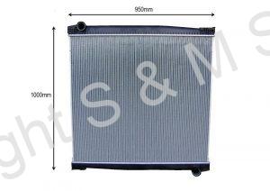 1764886 1442751 SCANIA Radiator 1408881 1397435 - S & M Springs