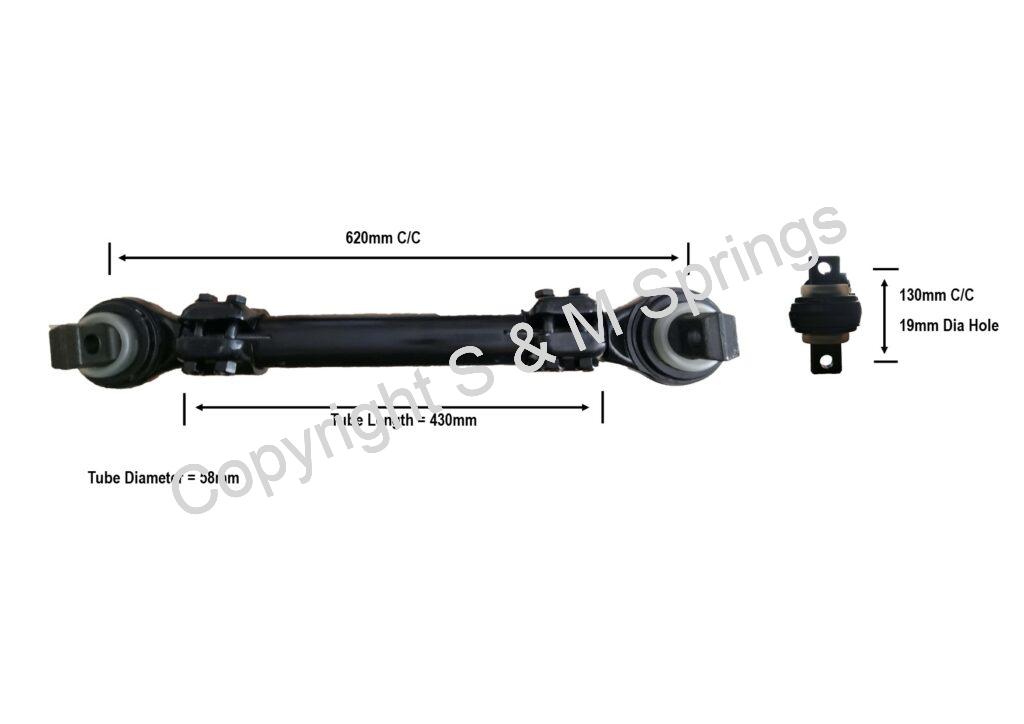 521143408 LIEBHERR TORQUE ROD - S & M Springs